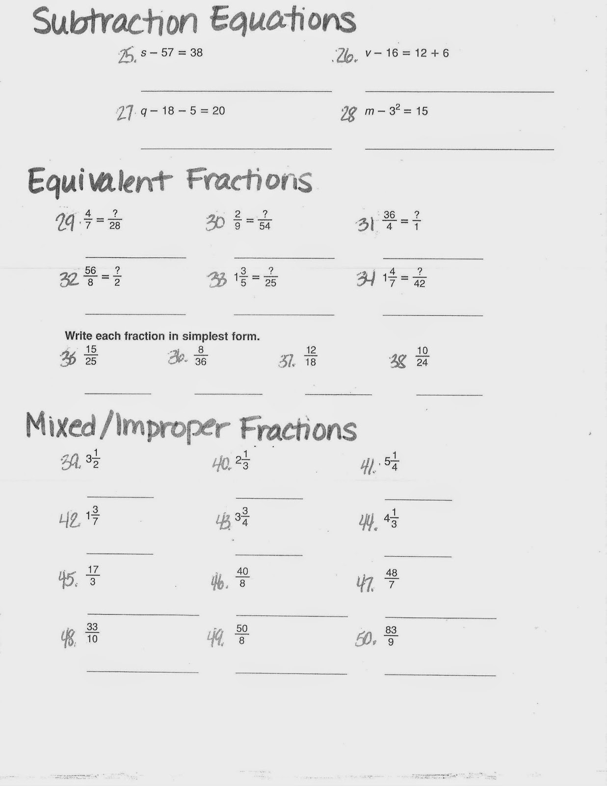 Mrs. White's 6th Grade Math Blog: REVIEW PACKET
