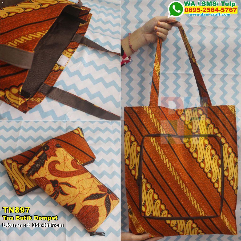 Tas Batik Dompet | Souvenir Pernikahan
