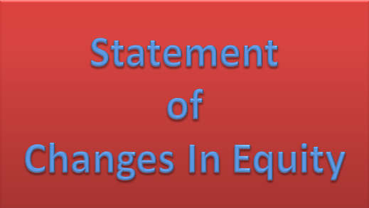 Statement of Changes in Equity Format Example