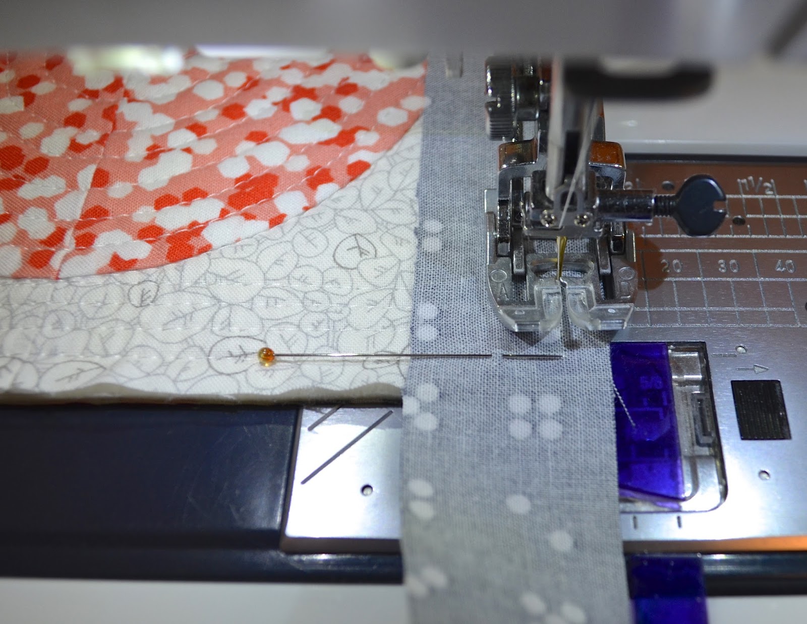She Can Quilt Single Fold Binding Tutorial