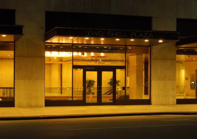 Houston in Pics: Two Shell Plaza Office Building in Downtown Houston