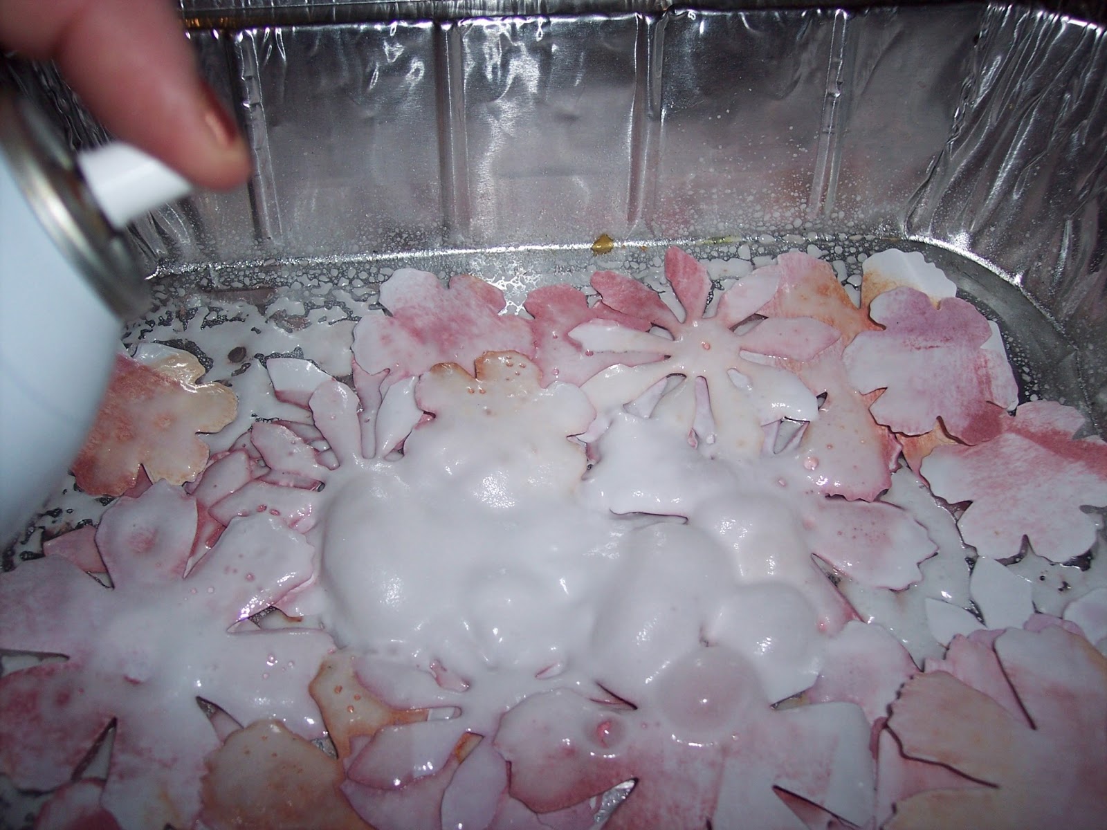 Put the Glue Down: TUTORIAL : Starch Flowers using Tim Holtz Tattered ...