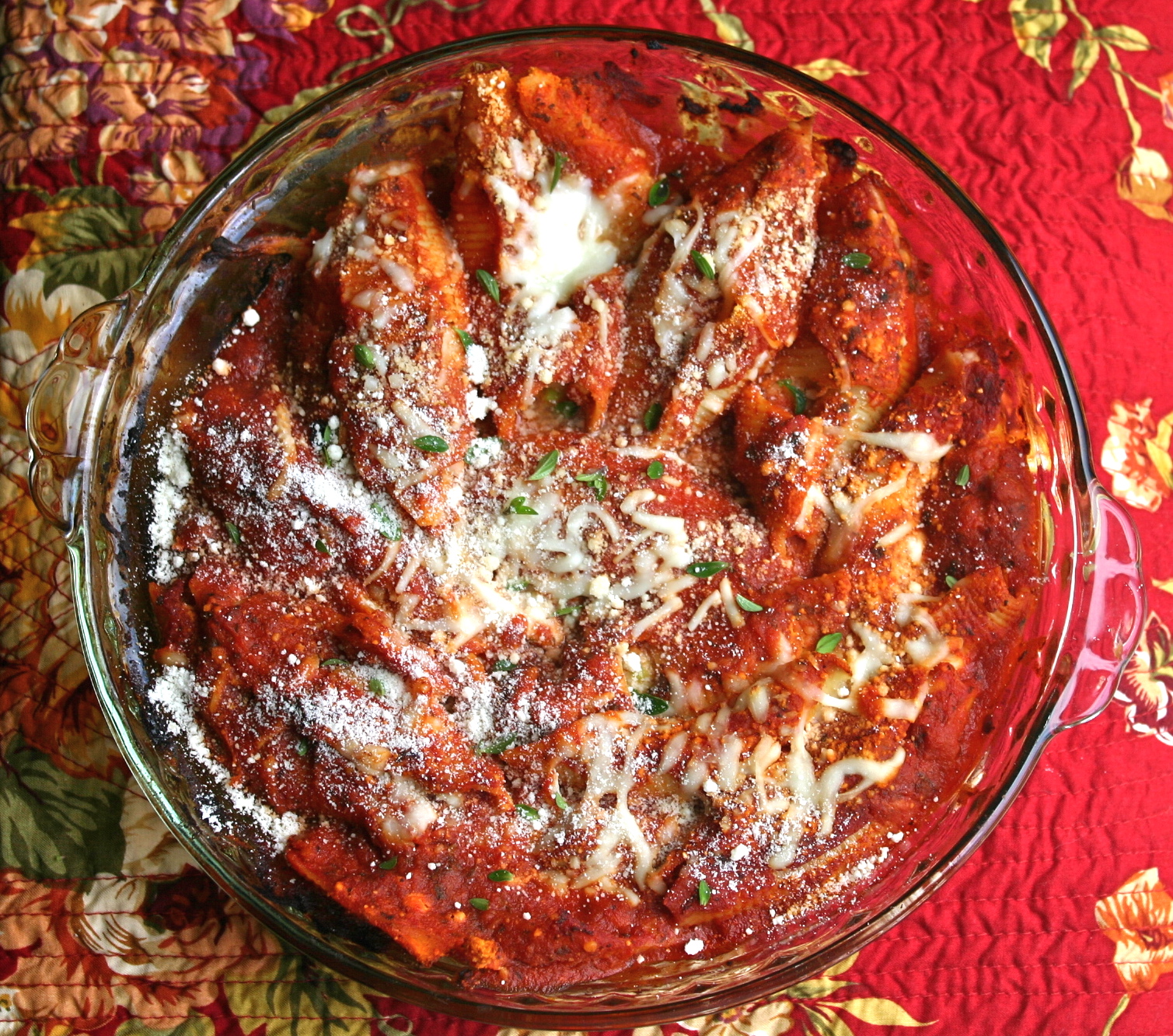 My Retro Kitchen: Three Cheese Stuffed Shells