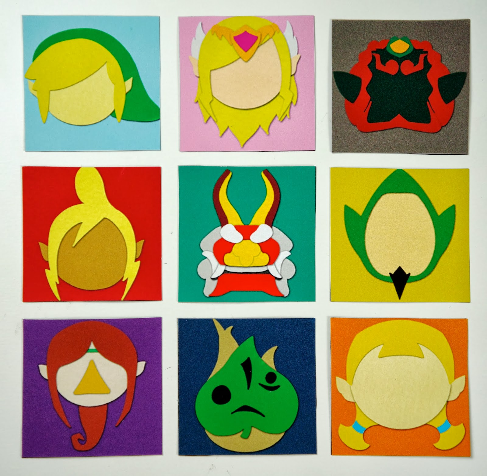 Otaku Crafts: Wind Waker Magnet Set