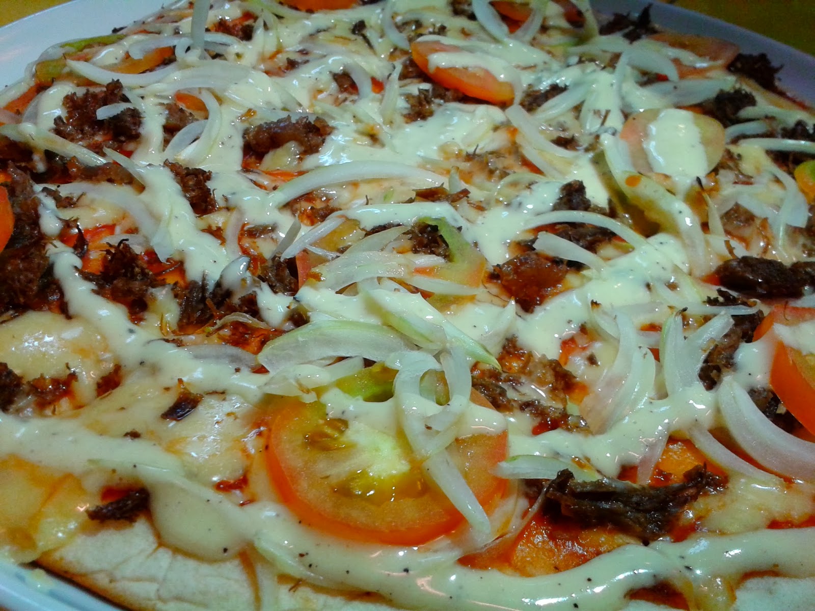 Davao Food: One Plate At a Time: Dexter's Shawarma Pizza