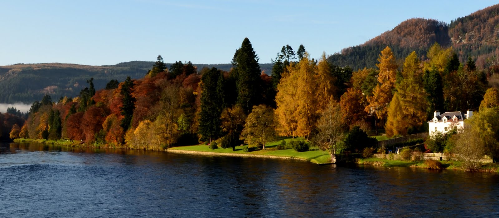 Tour Scotland: Tour Scotland Autumn Video Photographs River Tay Dunkeld ...