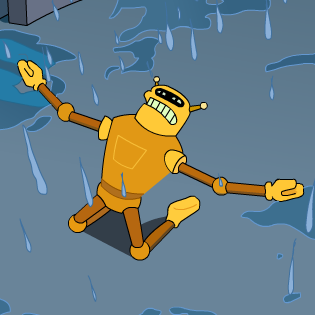 This is real this is me: Calculon: The Self-Absorbed Robot from Futurama
