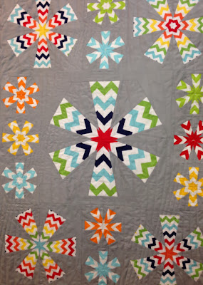Quilt Karma: Modern Asterisk Quilt