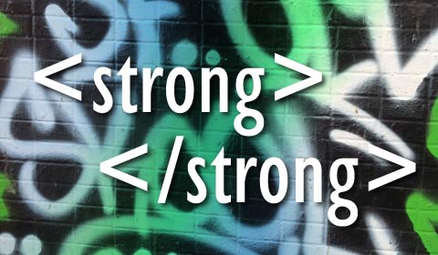 HTML BOLD AND STRONG FORMATTING - Elearning