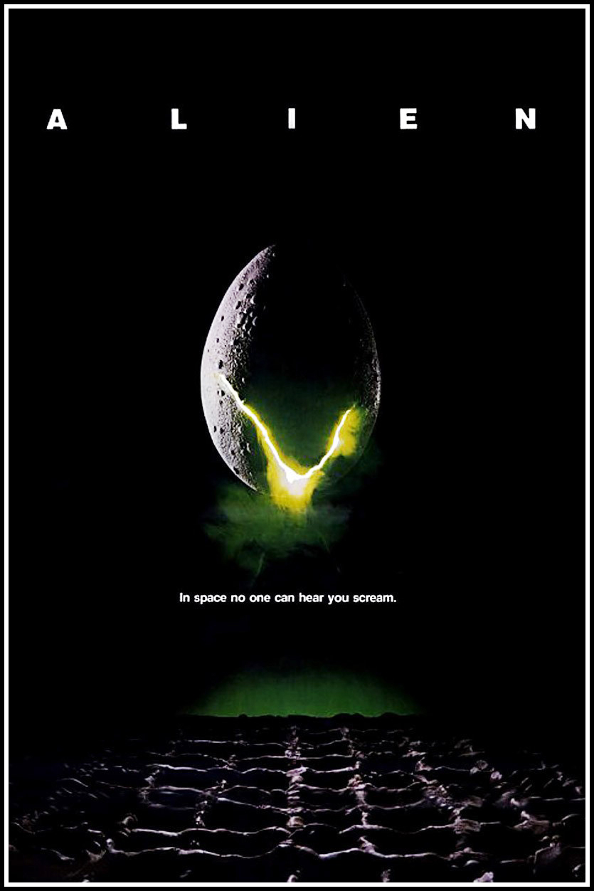 The Geeky Nerfherder: Movie Poster Art: Alien (1979)