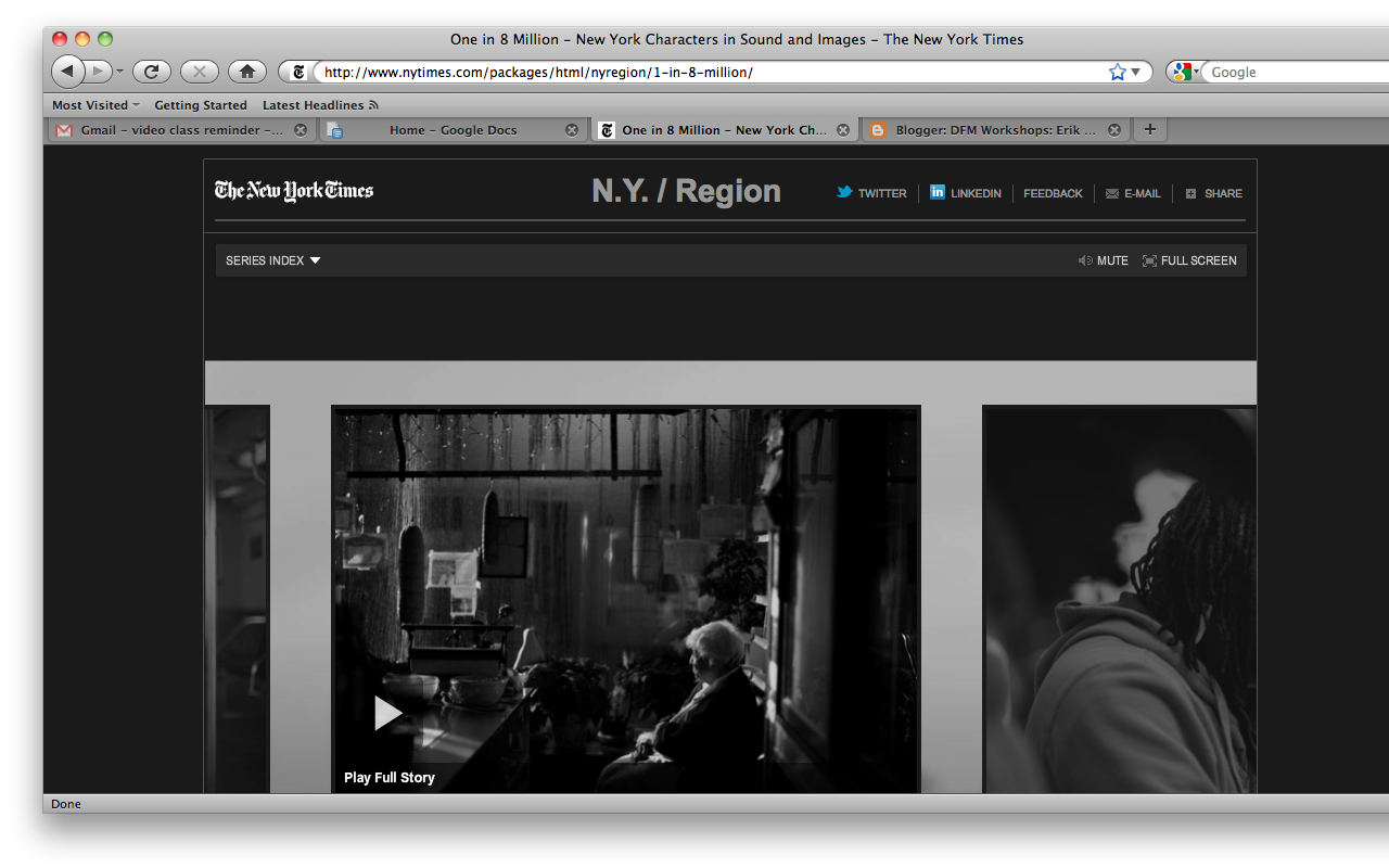 DFM Workshops: Erik Howard