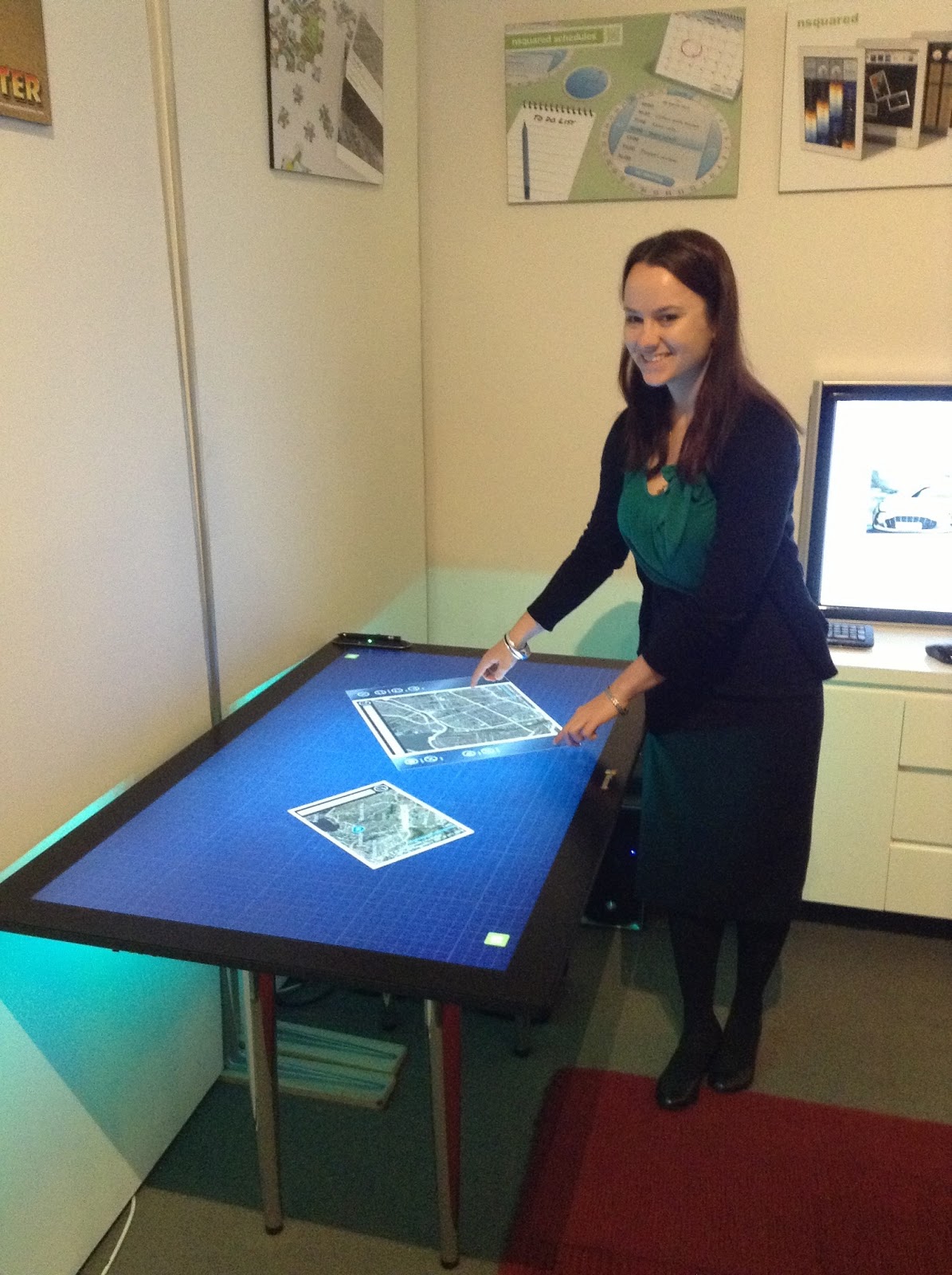 nsquared blog: New 55'' Perceptive Pixel @ nsquared studio