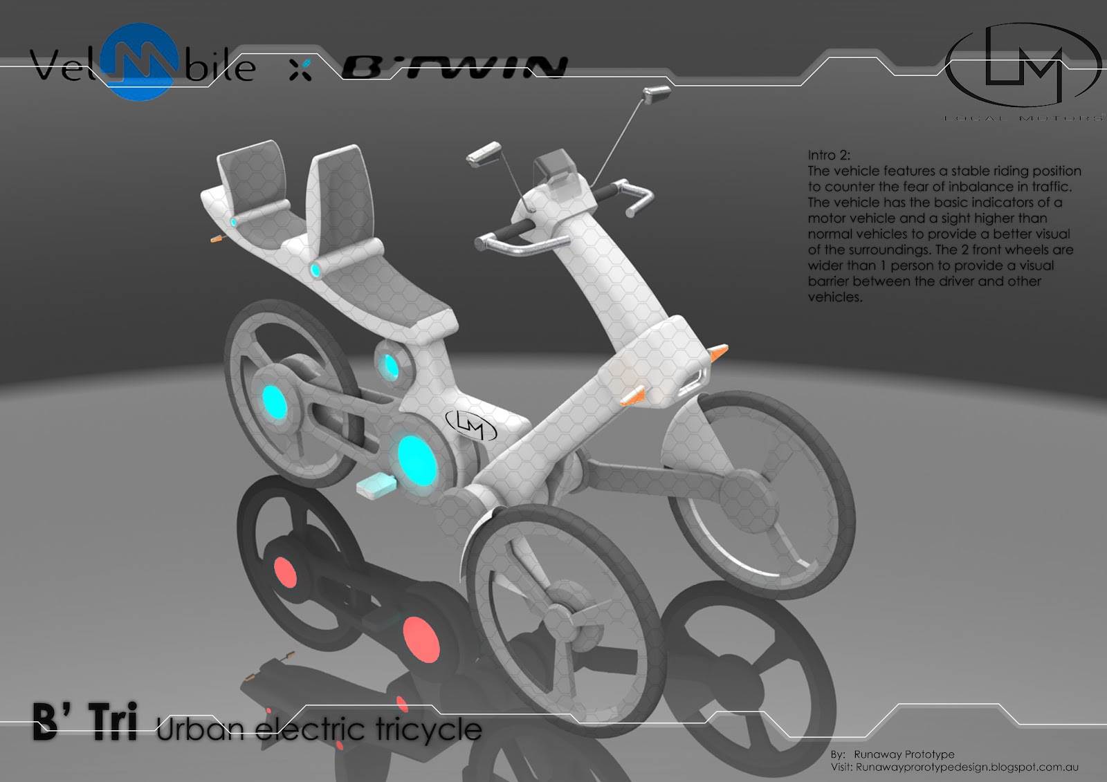 Runaway Prototype Design: Project: "B'twin x Velmobile" Competition ...