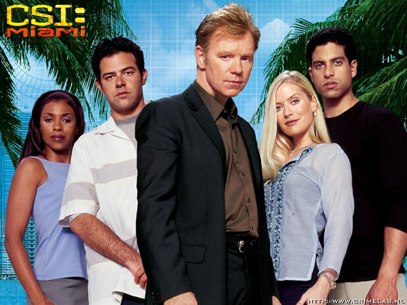 series television antiguas y actuales: CSI Miami