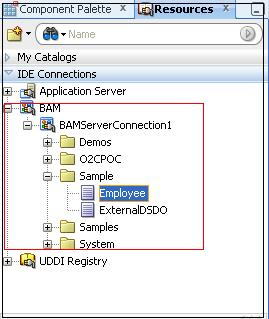 Building a Simple Oracle ADF page using Oracle BAM Data Control