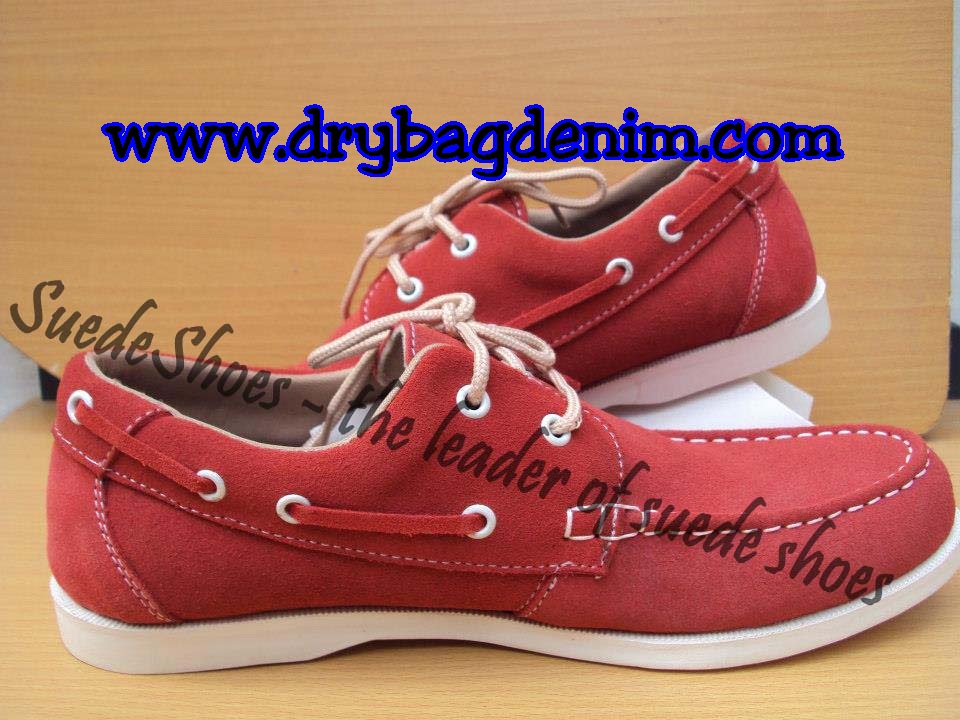 Sepatu Kuliah Casual Bahan Kulit Asli Suede Shoes