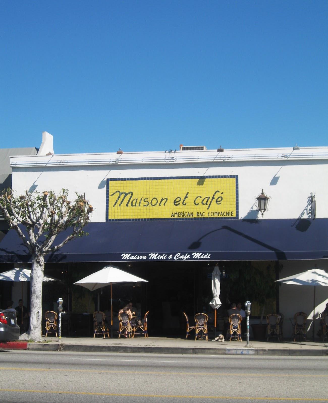 According to BRASWELL: Walking on La Brea Ave.- New Shops and Old