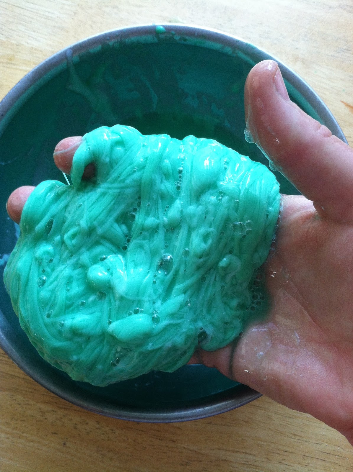 Natural Momma: Homemade 'slime' aka Gak