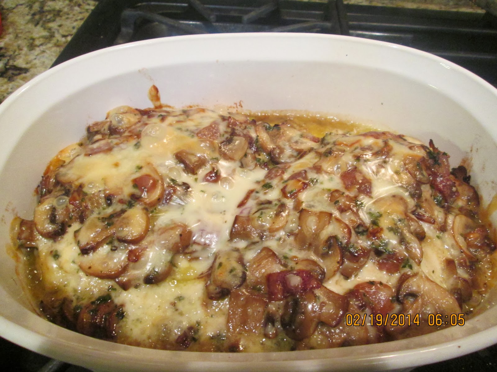 Striving to be Better, One Day at a Time: Portobello Chicken