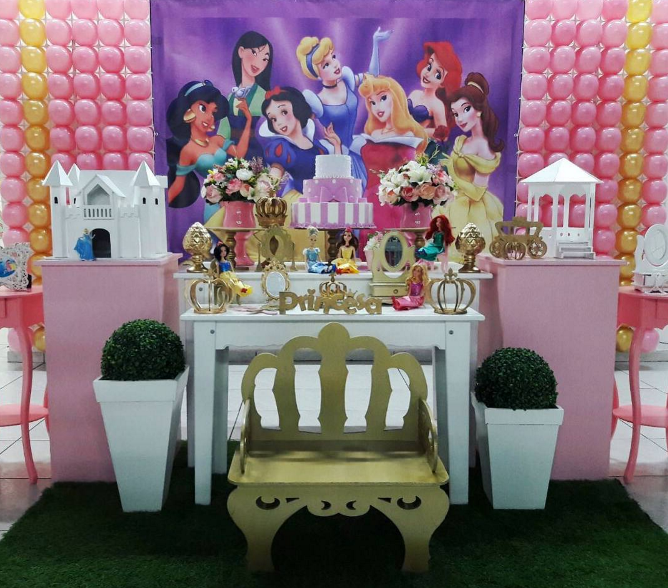 Fiesta Temática de Princesas Disney