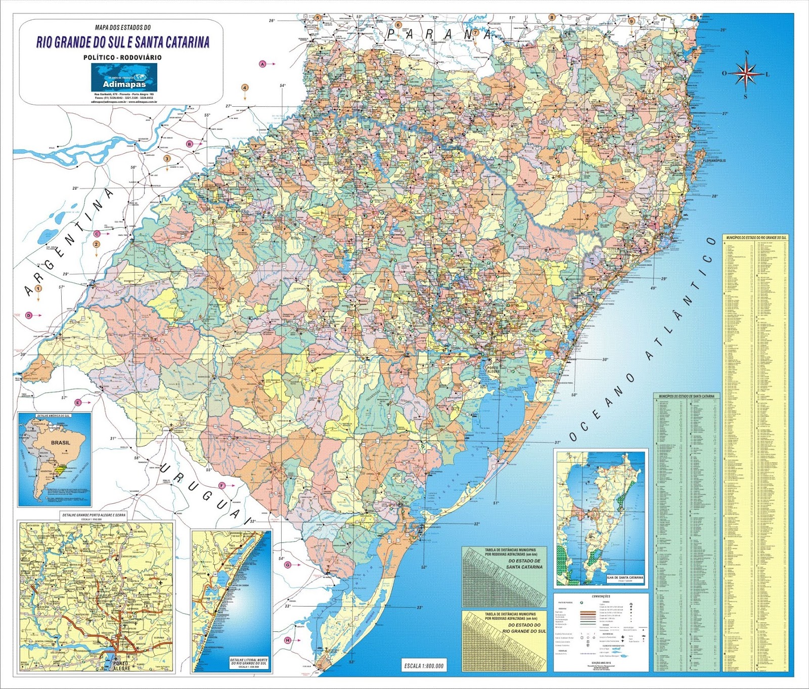 Mapas do Rio Grande do Sul