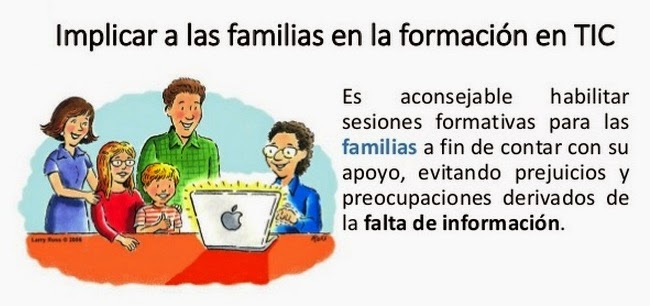 Inclusión educativa & TIC en el aula: Formación de las familias en TIC