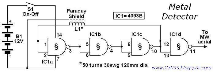 Two-component metal detector - EveryDay Electronics