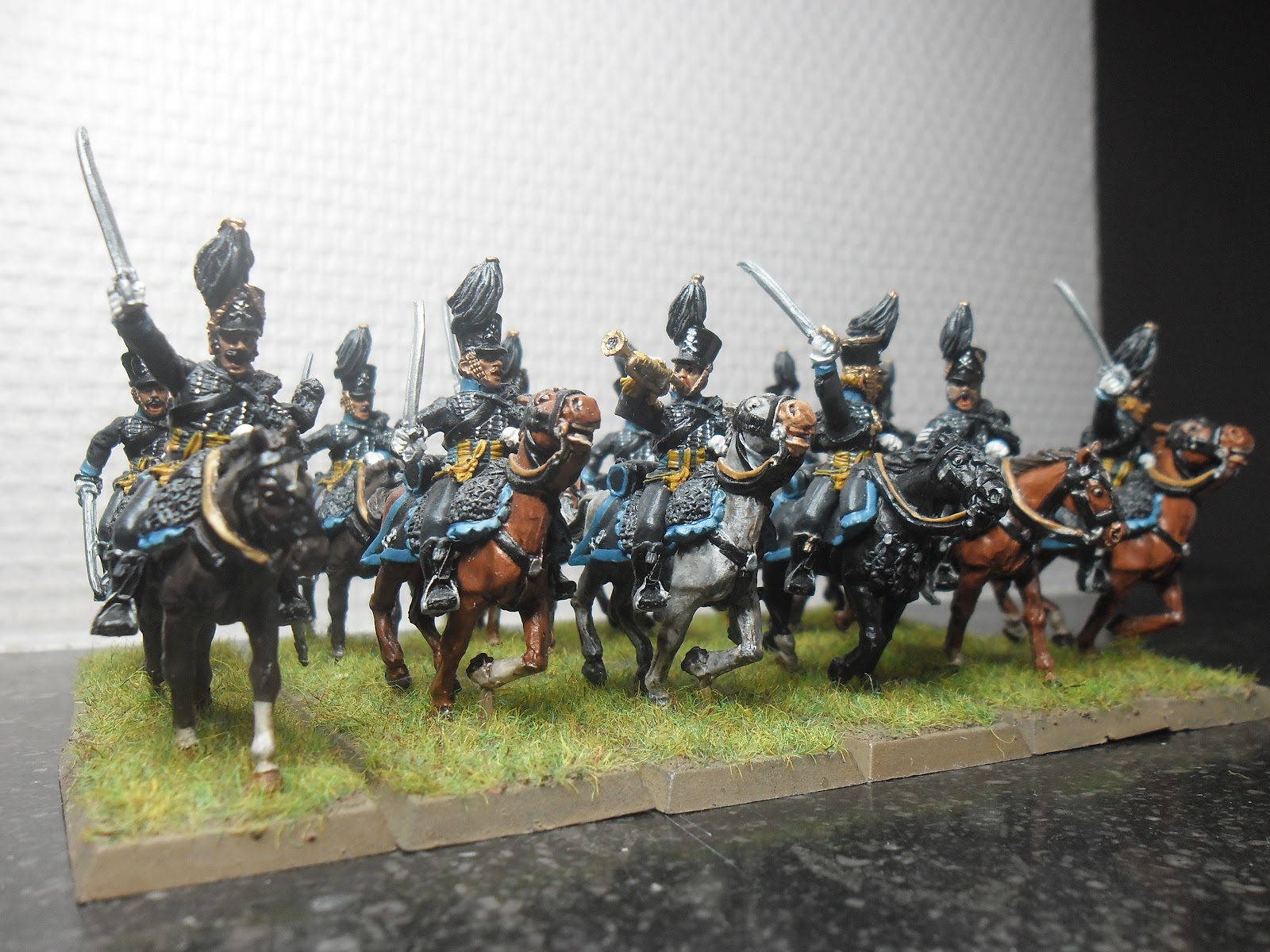 Blue Max Miniatures: Brunswick Hussars