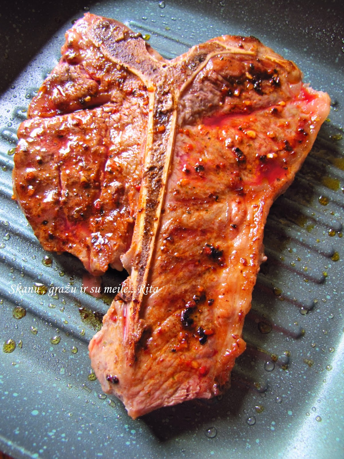 Ritos receptai : Salotos su jautiena