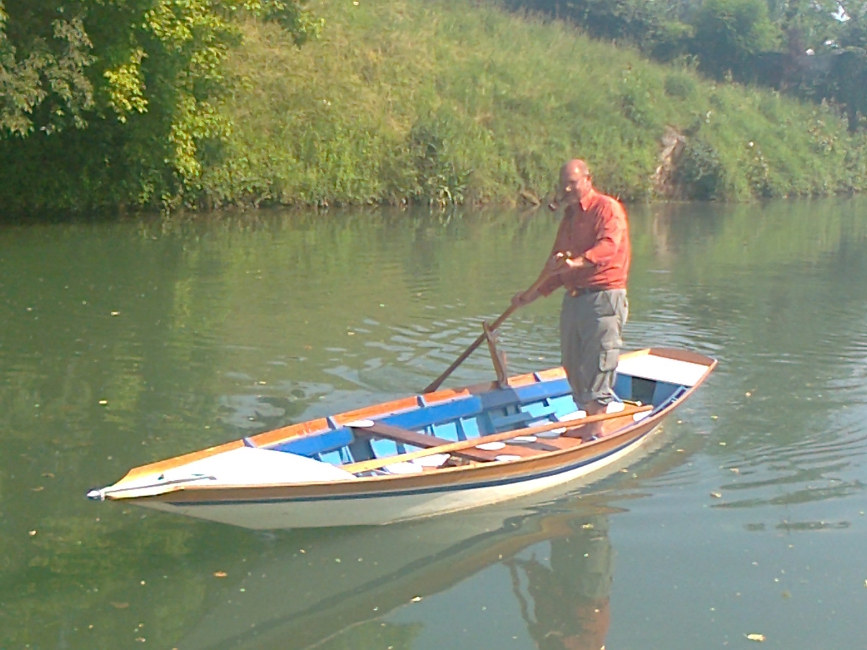 Recovering traditional boats in Padua: S-ciopon launching and testing
