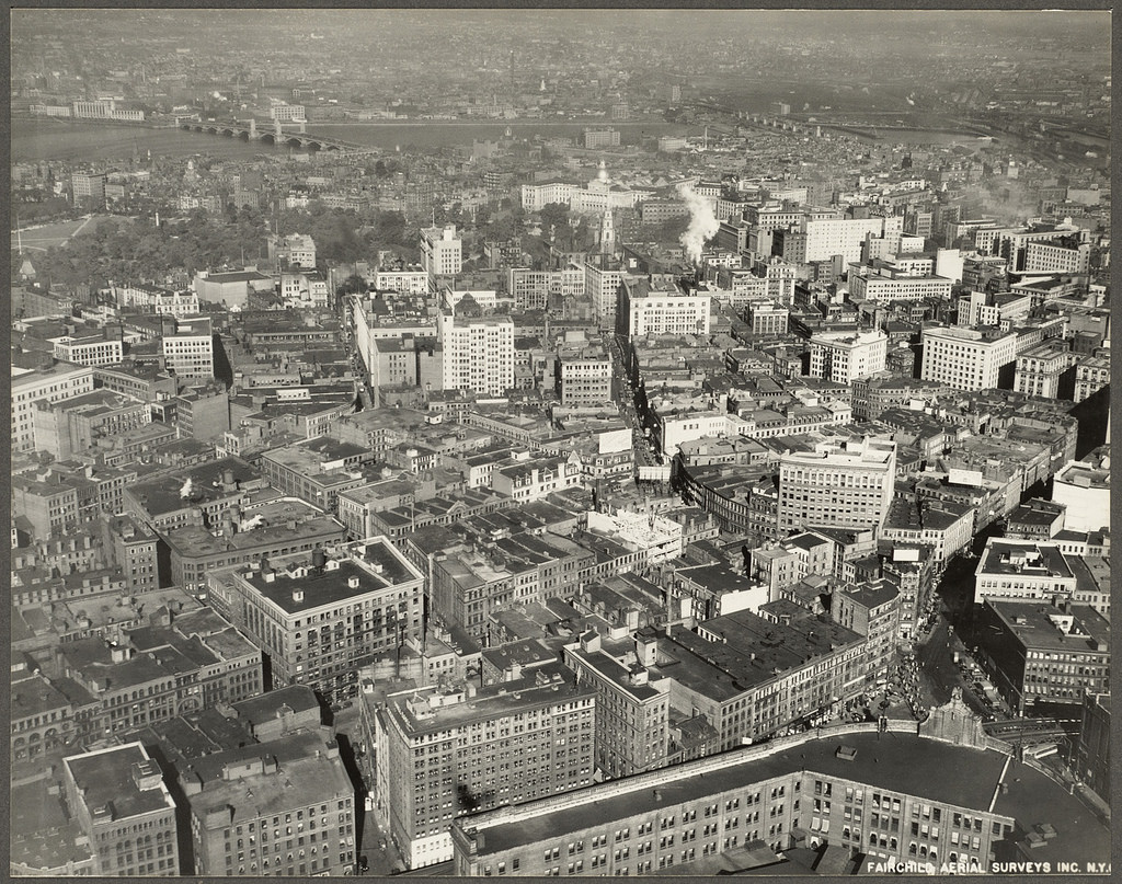 49 Amazing Aerial Pictures Show the Face of Boston, Massachusetts in ...