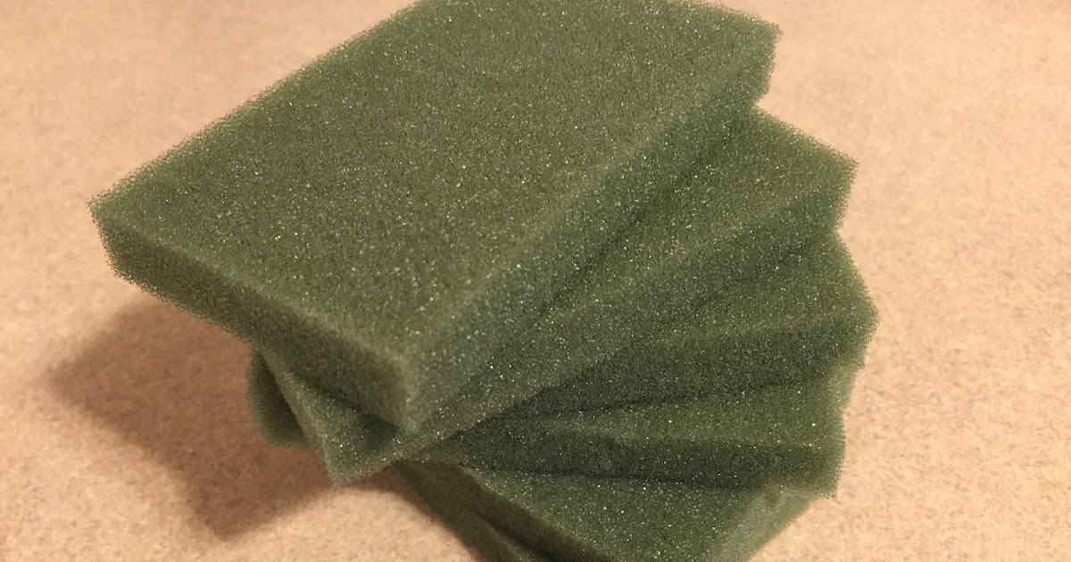 Making Sponges From Packaging Foam – Free alternative to store bought ...