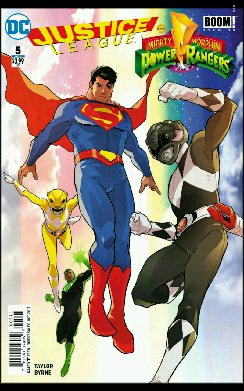 Weird Science DC Comics: Justice League/Power Rangers #5 Review