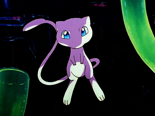 AKI GIFS: Gifs animados Mew (Pokémon)