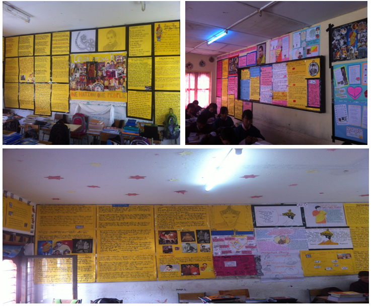 INTER-CLASS WALL MAGAZINE COMPETITION 2015 ~ Lungtenzampa MSS