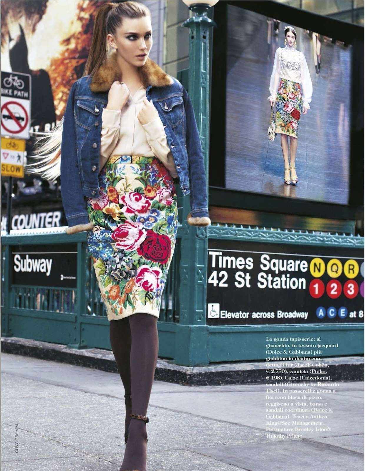 streetstyle: michelle mccallum by olivia graham for grazia italia no.32 ...