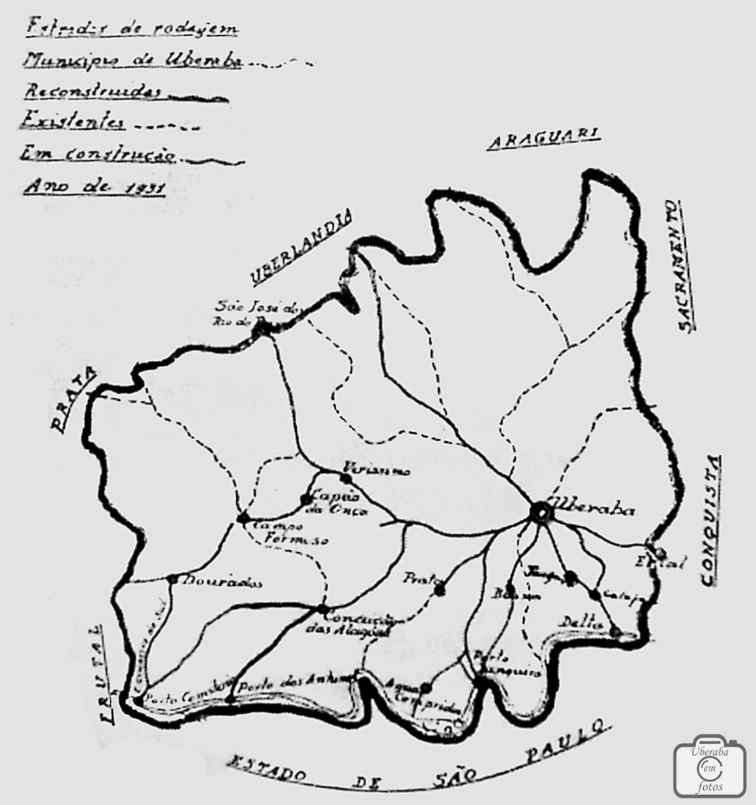 Uberaba em Fotos: à direita – 1932