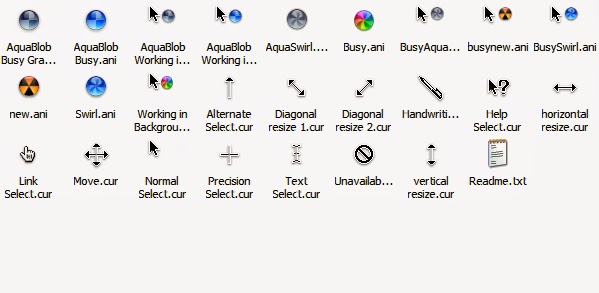 مدونة الاحتراف: تحميل شكل الماوس الموجود في نظام الماك Mac OS X Cursors ...