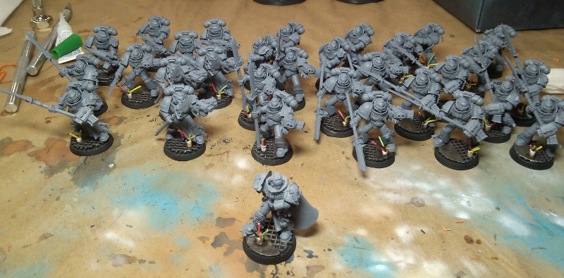 How to Lose at 40k: Grey Knight bases completed