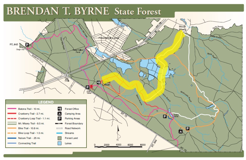 Into the Sky Hole: Mount Misery, January 6, 2013, Brendan Byrne State ...