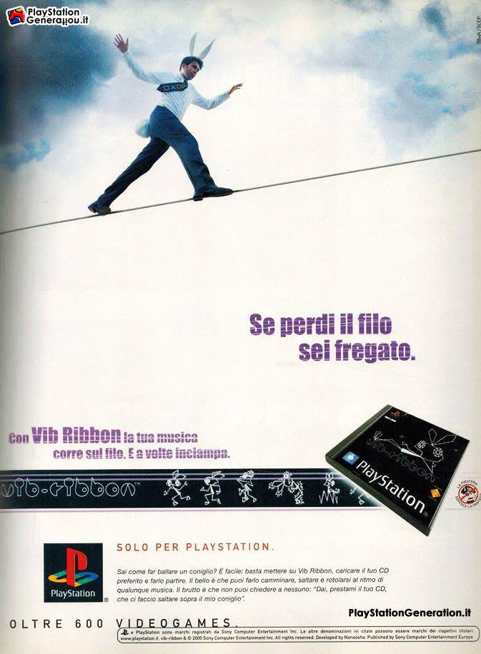 Pubblicità Stampata PlayStation / PSone | PlayStation Generation