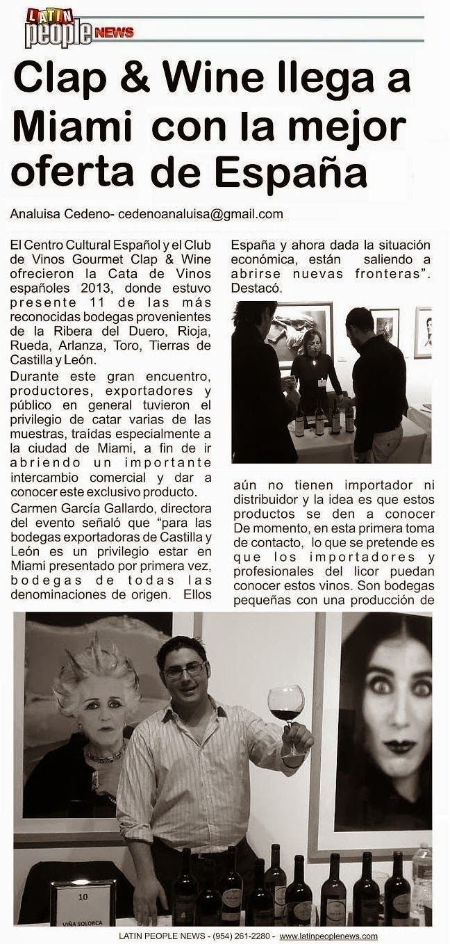 NOTICIAS CLAPANDWINE