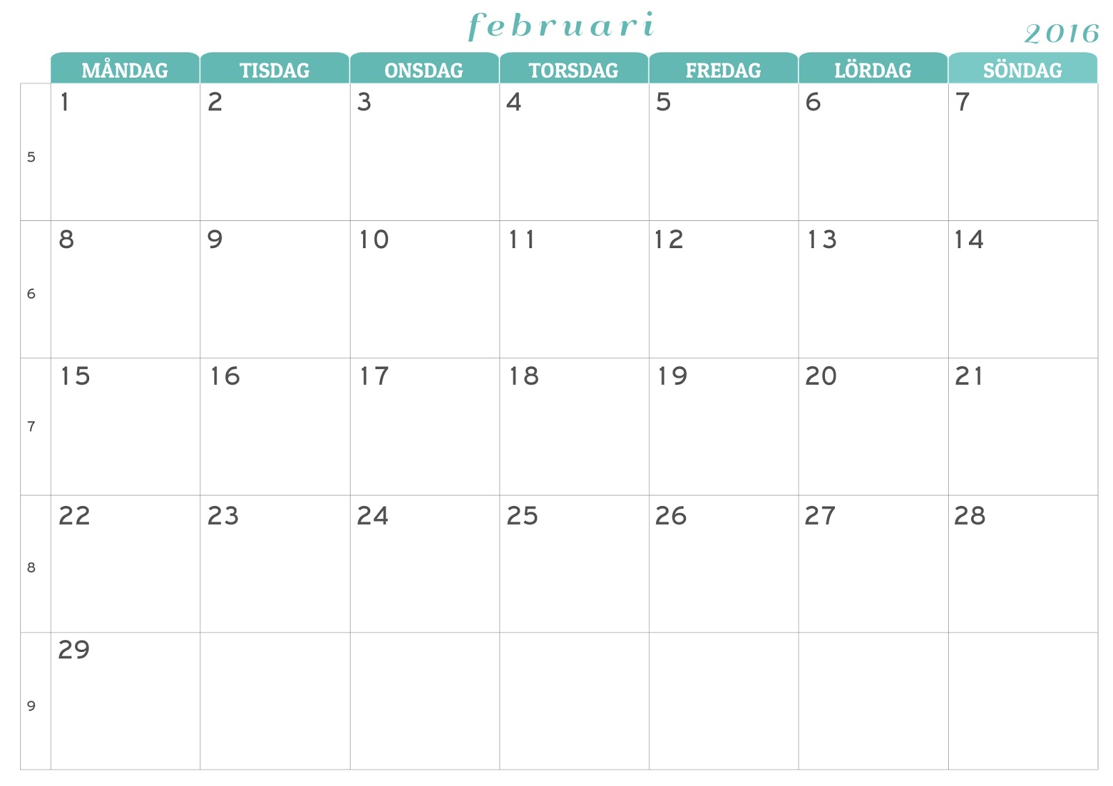 Emelie Silversten: Almanacka/Kalender 2016