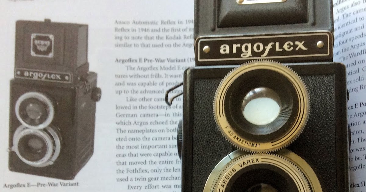 Random Camera Blog: The Argoflex E and 120 film