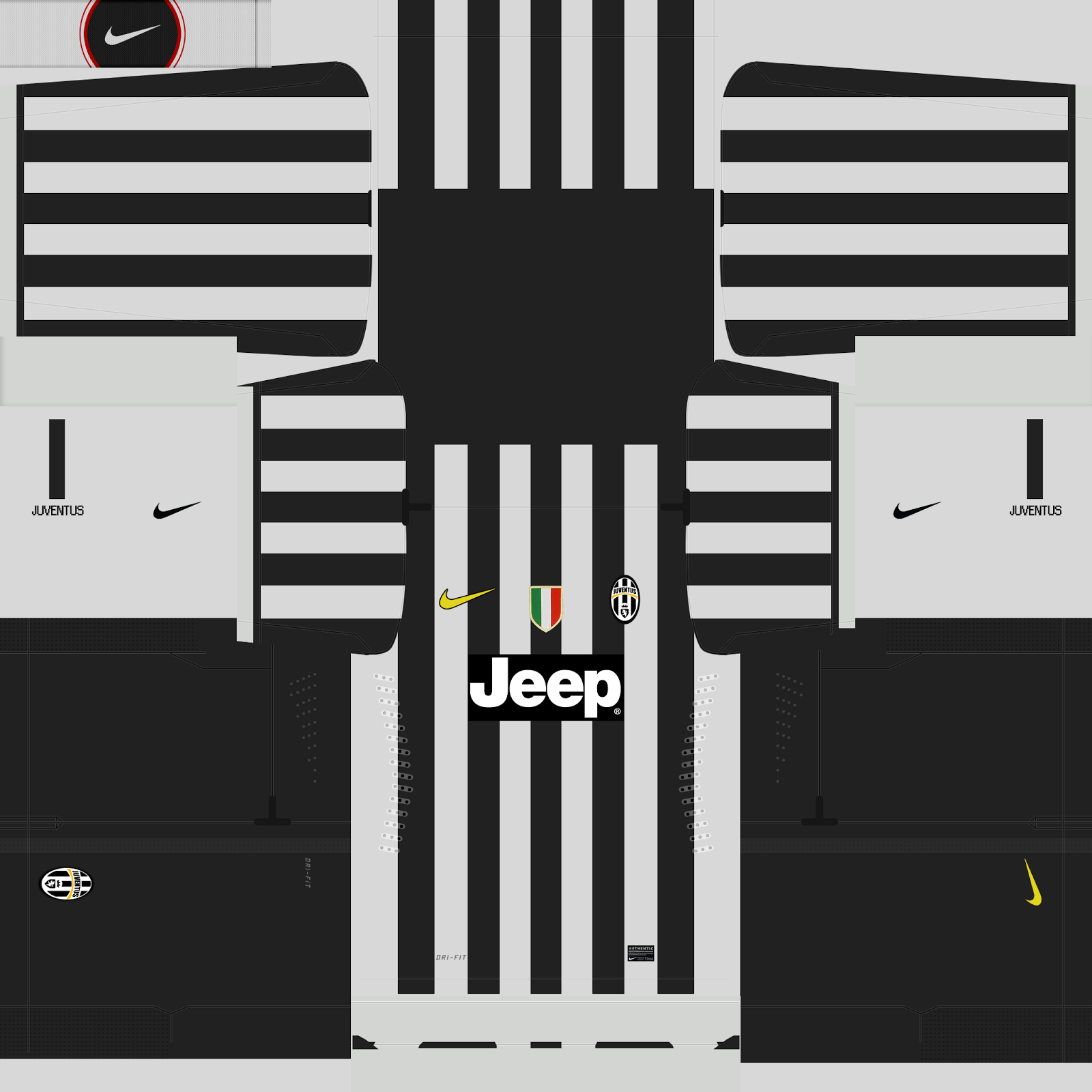 PES 2014 Juventus Kit Set by VinVanDam13