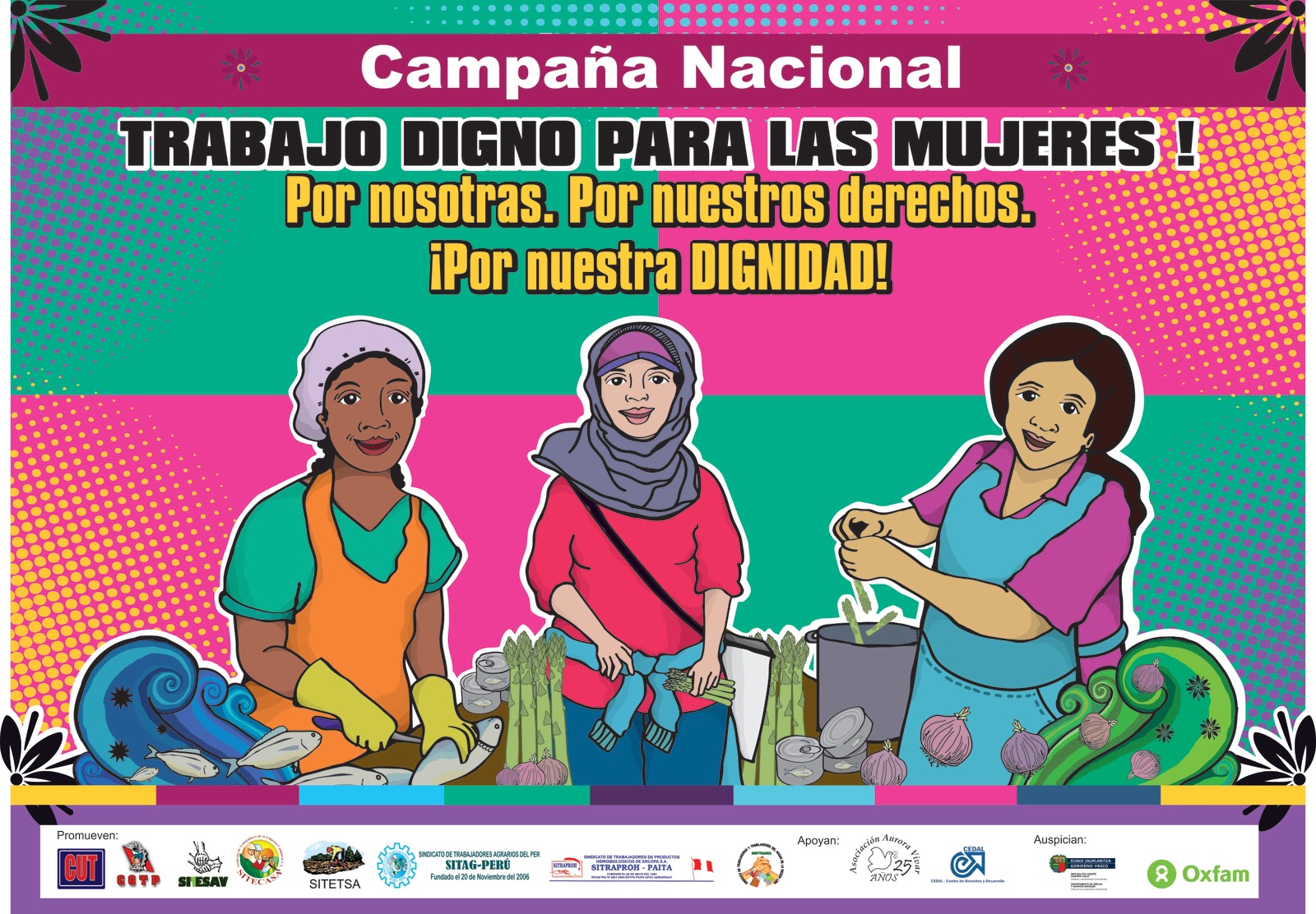 Asociación Aurora Vivar: CAMPAÑA TRABAJO DIGNO