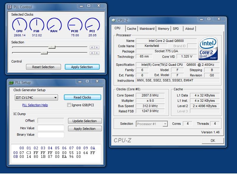 CPU Cooler Overclock CPU Software ClockGen