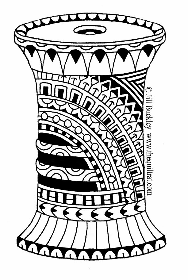 The Quilt Rat: Doodles in Thread