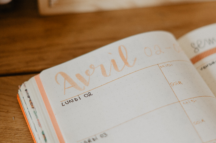 Le mois d'Avril dans mon Bullet Journal | Le blog de Lau Demoizelle