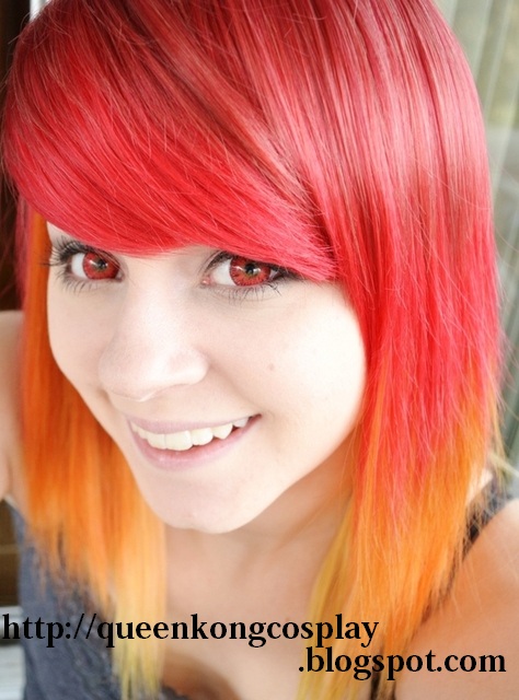 Chroma Cosplay: Super Pinky Bright Red Circle Lens Review